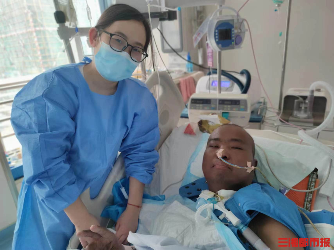 丈夫重症肺炎病危，妻子ICU陪他度过90余天“至暗时光” - 城事 - 新湖南